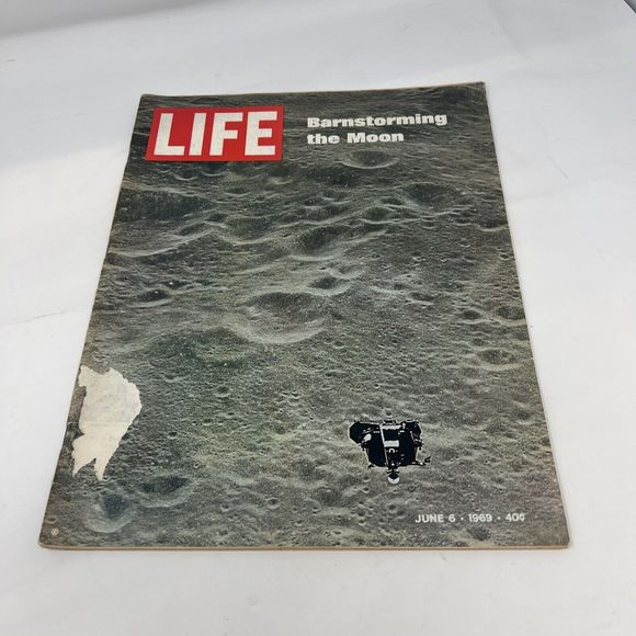Life Magazine | Other | Vintage 969 Life Magazine Barnstorming The Moon ...